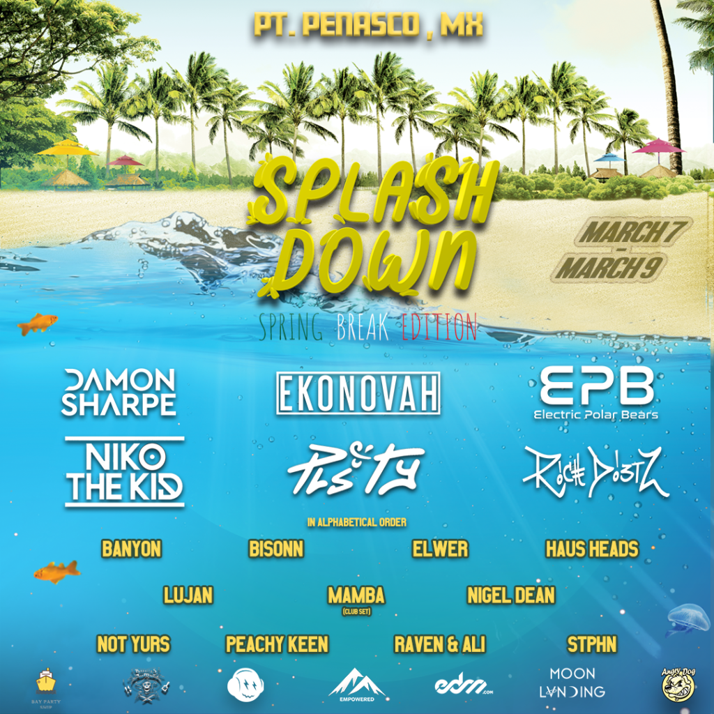 Splash Down Mexico: Spring Break Edition - Moon Lvnding