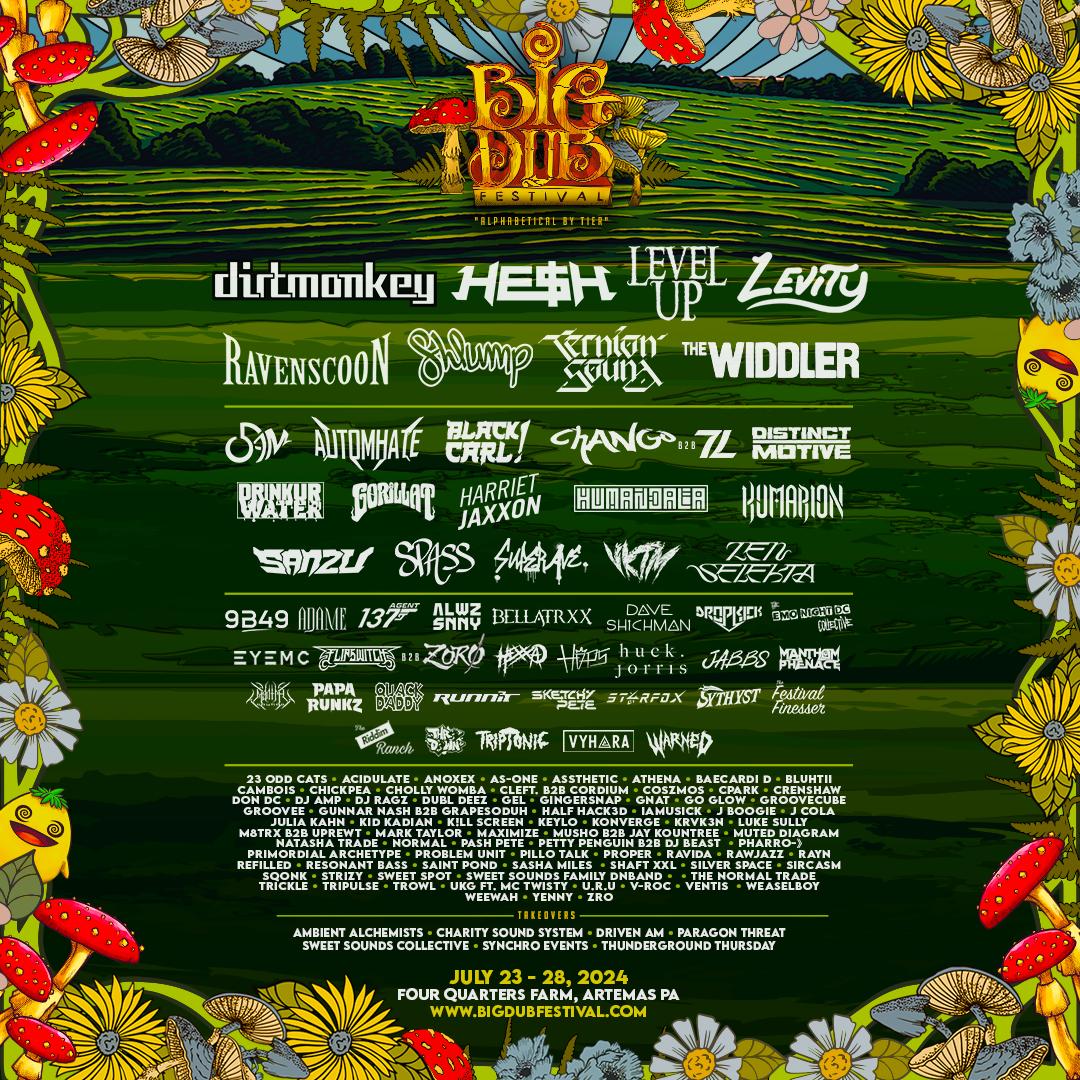 Big Dub Festival Brings The Bass Back To PA Mountains - Moon Lvnding