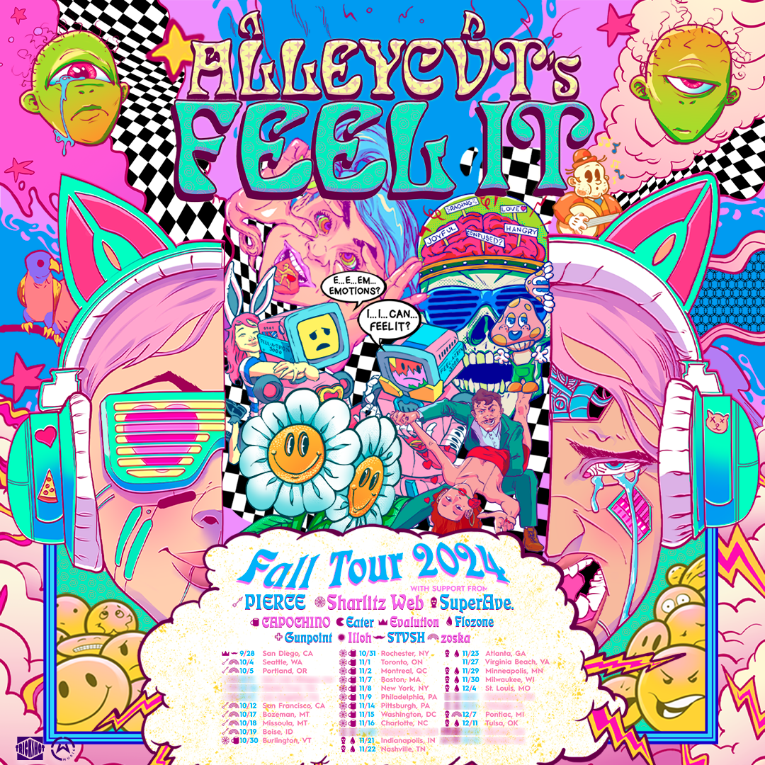 ALLEYCVT Launches Massive North American "Feel It" Tour - Moon Lvnding
