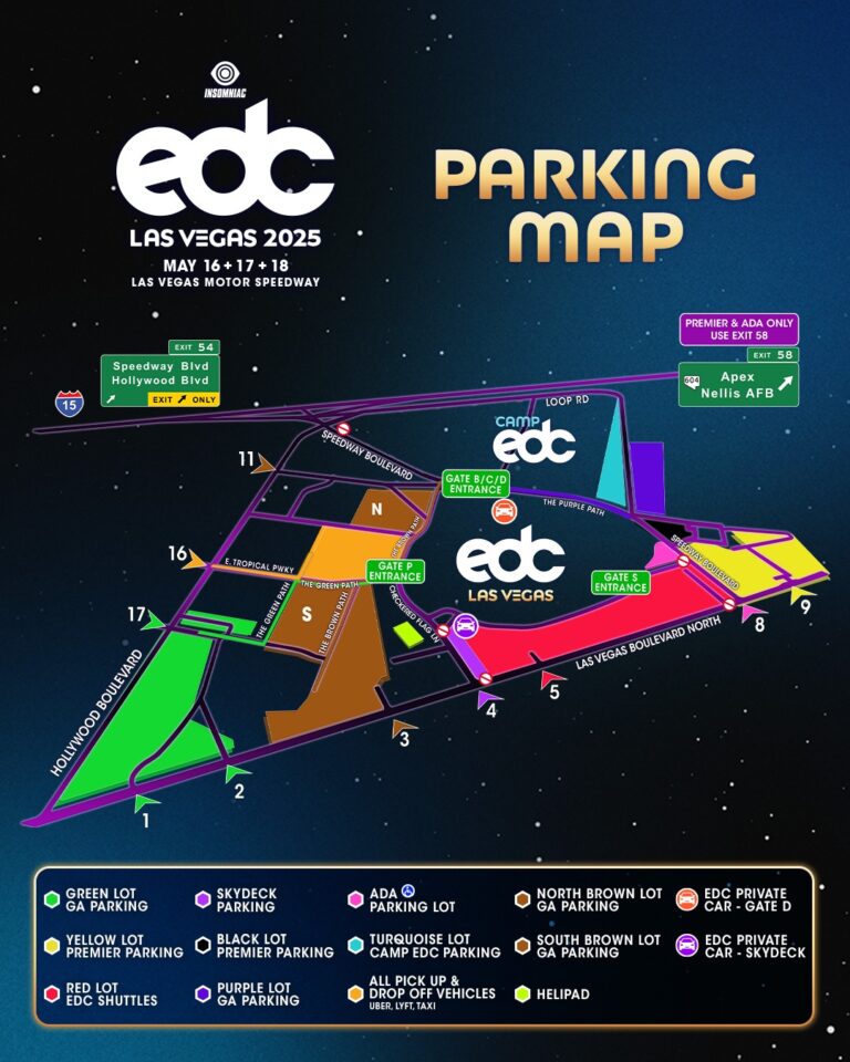 Launch Guide: EDC Las Vegas 2025 - Moon Lvnding